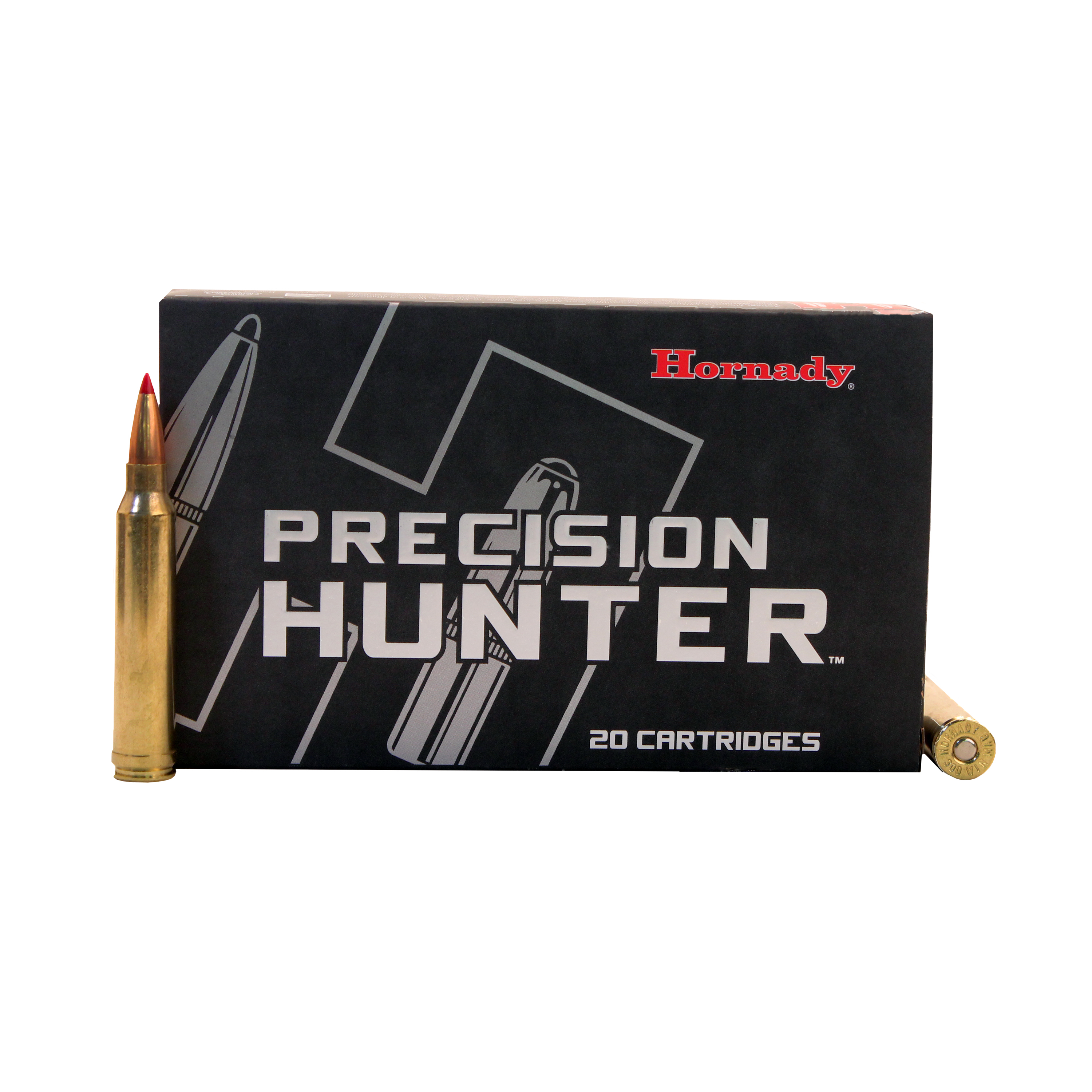 Hornady Precision Hunter .300 Win Mag 200 Grain ELD-X Rifle Ammunition ...