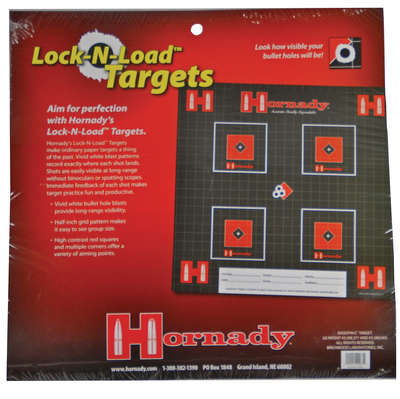 Hornady Lock-N-Load Paper Targets .5 Inch Grid Review - The Civil War