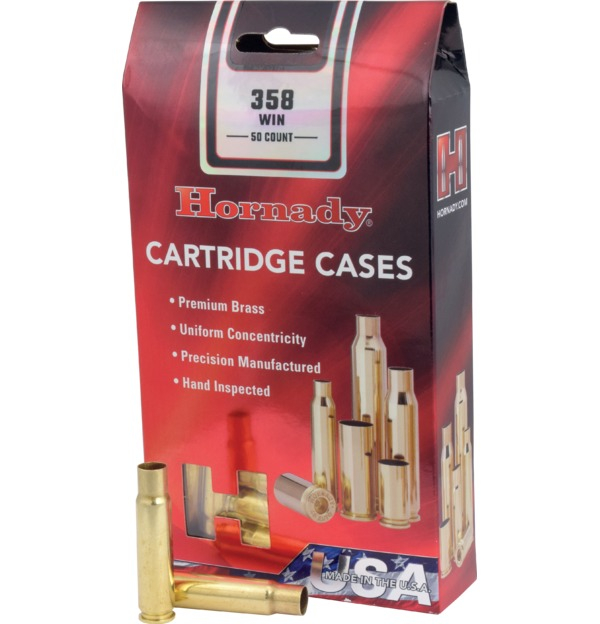 Hornady Rifle Cartridge Cases, 358 Win, Unprimed, - 1 out of 83 models ...