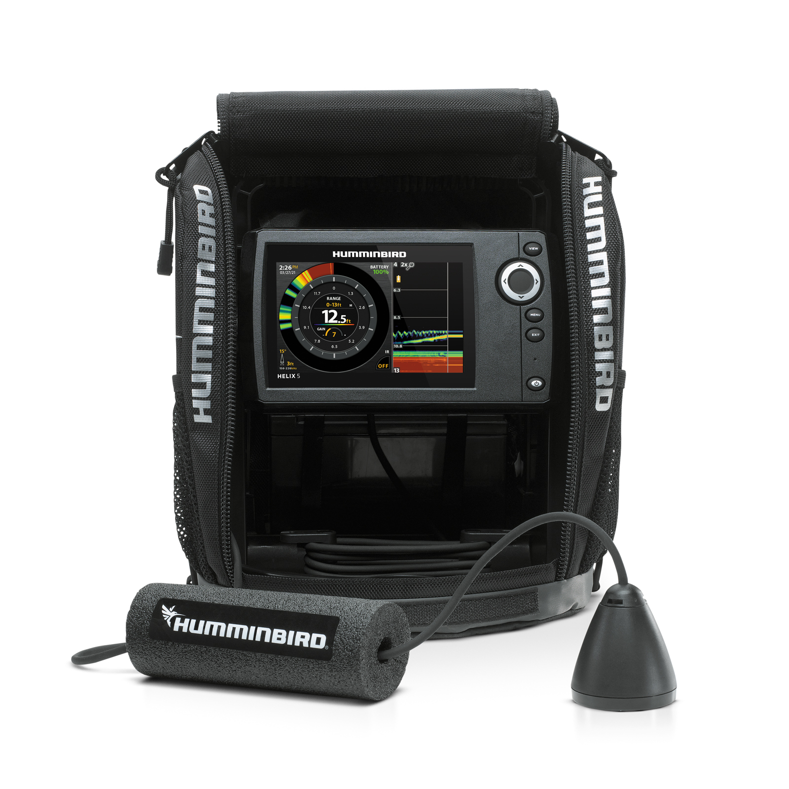 Humminbird Ice H5 Chirp G3 Fish Finder Review - The Civil War