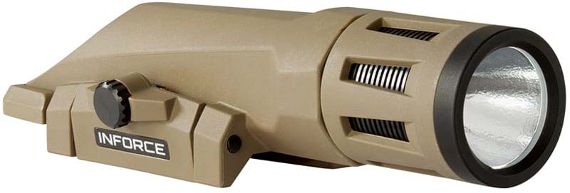 INFORCE WMLX Gen2 Weapon Mounted White LED Tactical Light, 800 Lumens ...