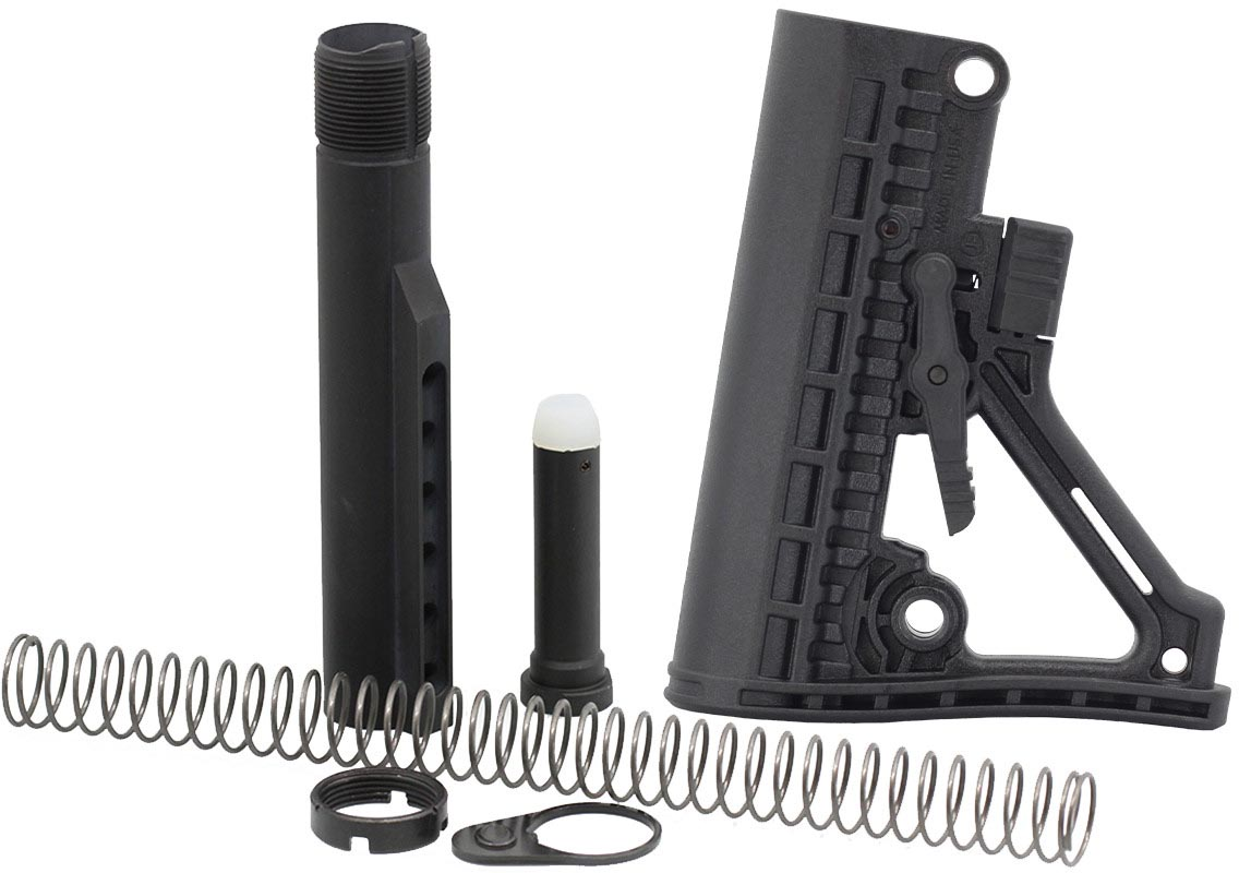 JE Machine Tech AR-15 Adaptive Skeletonized Buttstock Combo Review ...