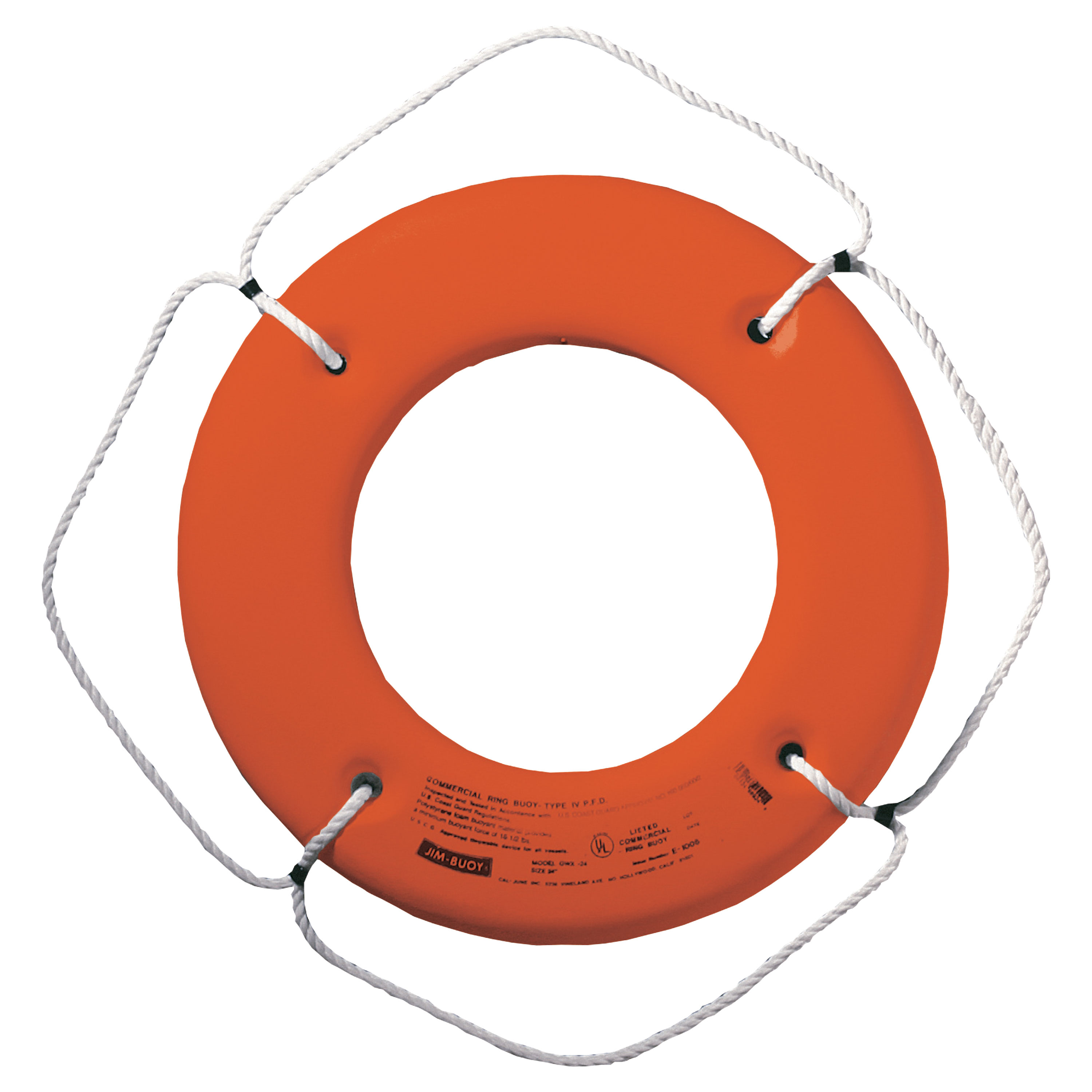 Jim-Buoy C-Hs-24 O Canadian Hard Shell Lifebuoy Vessel Series - 24 ...