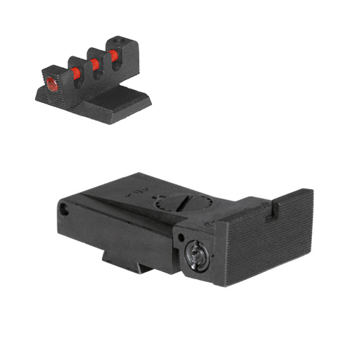 Kensight 1911 LPA Squared Blade Sight Set - Fiber Optic Front Sight ...