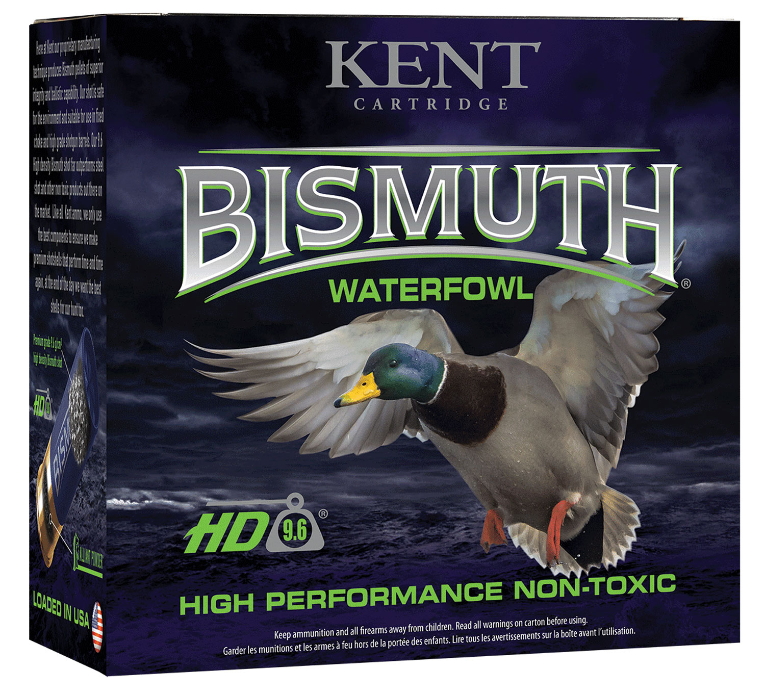 Kent Cartridge Bismuth Upland 12 Gauge 1 1/4 Oz 2.75'' 4 Shot B12W36-4 ...