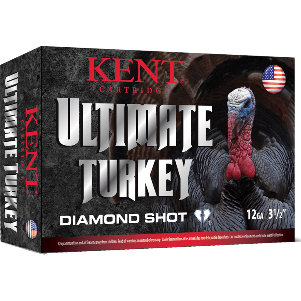 Kent Cartridge Ultimate Turkey Diamond Shot 12 Gauge 2 oz 3" C123TK56-5 ...