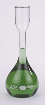 Kimble/Kontes KIMAX Kohlrausch Volumetric Flasks, Class A, 28100-200 ...