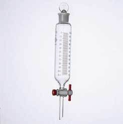 Kimble/Kontes KIMAX Separatory Funnel 29040F: Cylindrical, Graduated ...