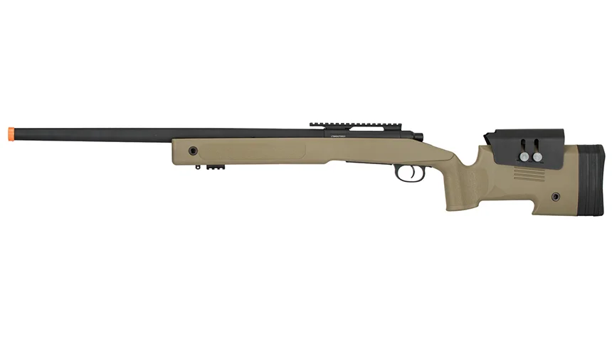 Lancer Tactical M40A3 Bolt Action Airsoft Sniper Rifle Review - The ...