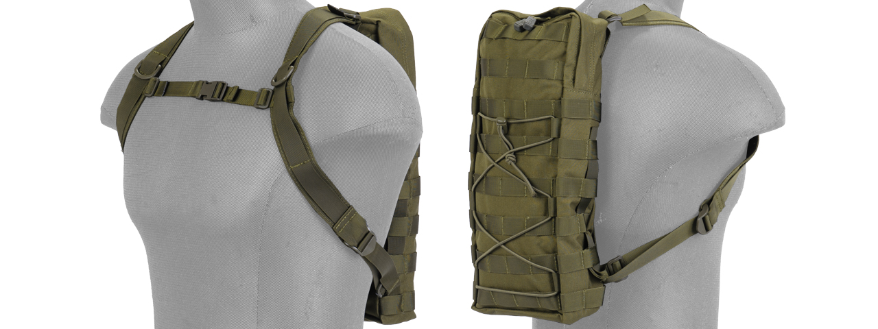 Lancer Tactical MOLLE Attachable Hydration Backpack Review - Gun Values ...