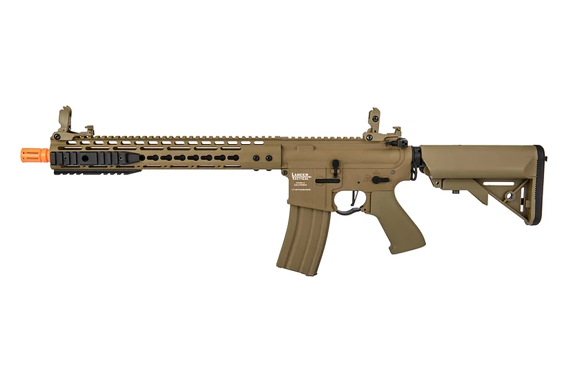 Lancer Tactical Proline 12in Keymod Rail M4 w/ Picatinny M4 Carbine AEG ...