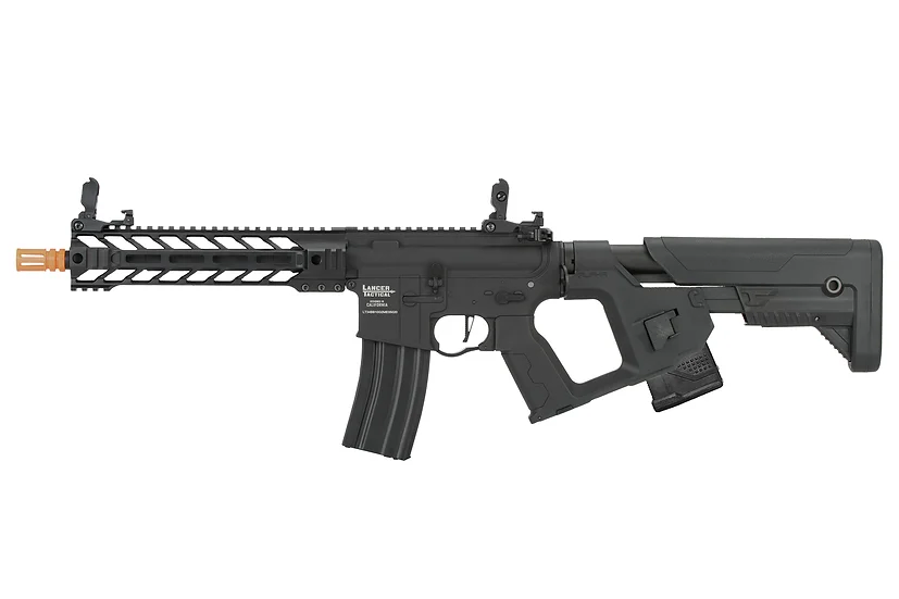 Lancer Tactical Proline Enforcer Battle Hawk 10in M4 Airsoft Rifle w ...
