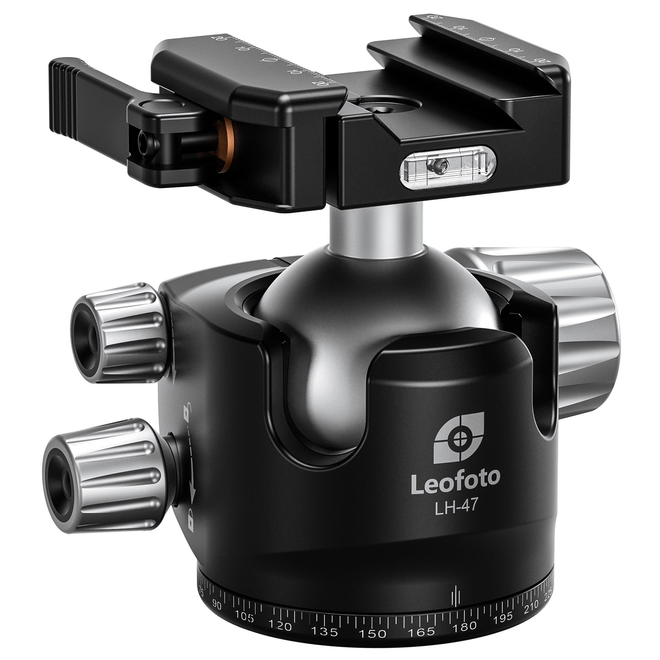 Leofoto LH-47LSC Lever-Release Hybrid Clamp Ball Head | 10% Off w/ Free Shipping and Handling