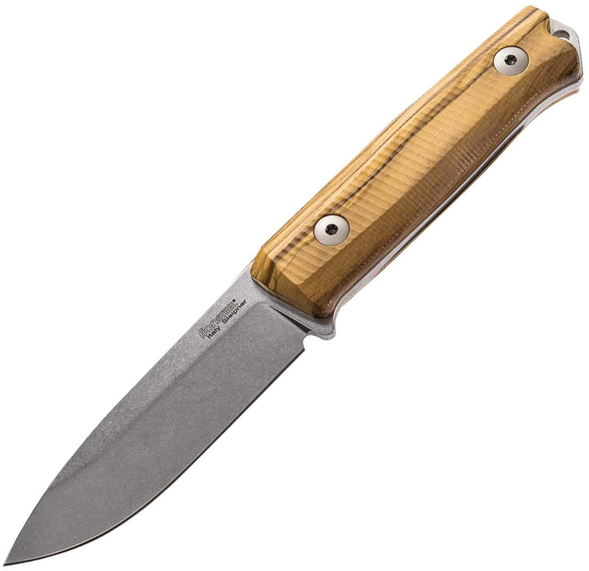 Lionsteel Bushcraft B40 Olive Wood Fixed Blade Knife Review - The ...