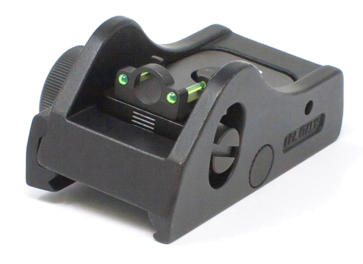 LPA Adjustable Rear Shotgun FO Sights - Picatinny Rail | $10.00 Off w ...