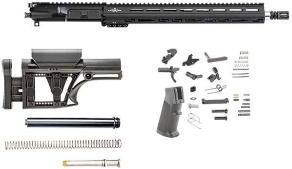 Luth-AR 16 in Bull Rifle Kit Minus Lower Receiver w/Fixed Stock, Rifle ...