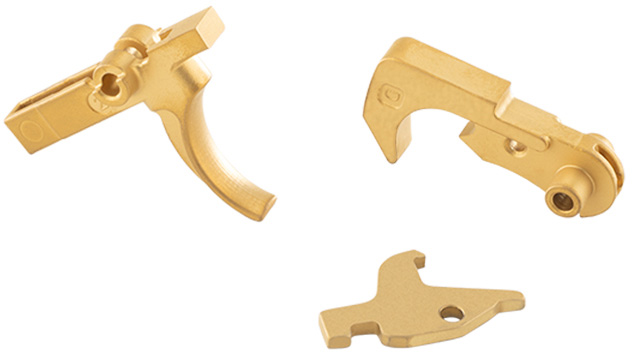 Luth-AR Titanium Nitride AR15 Trigger, Hammer, Disconnector | Free ...