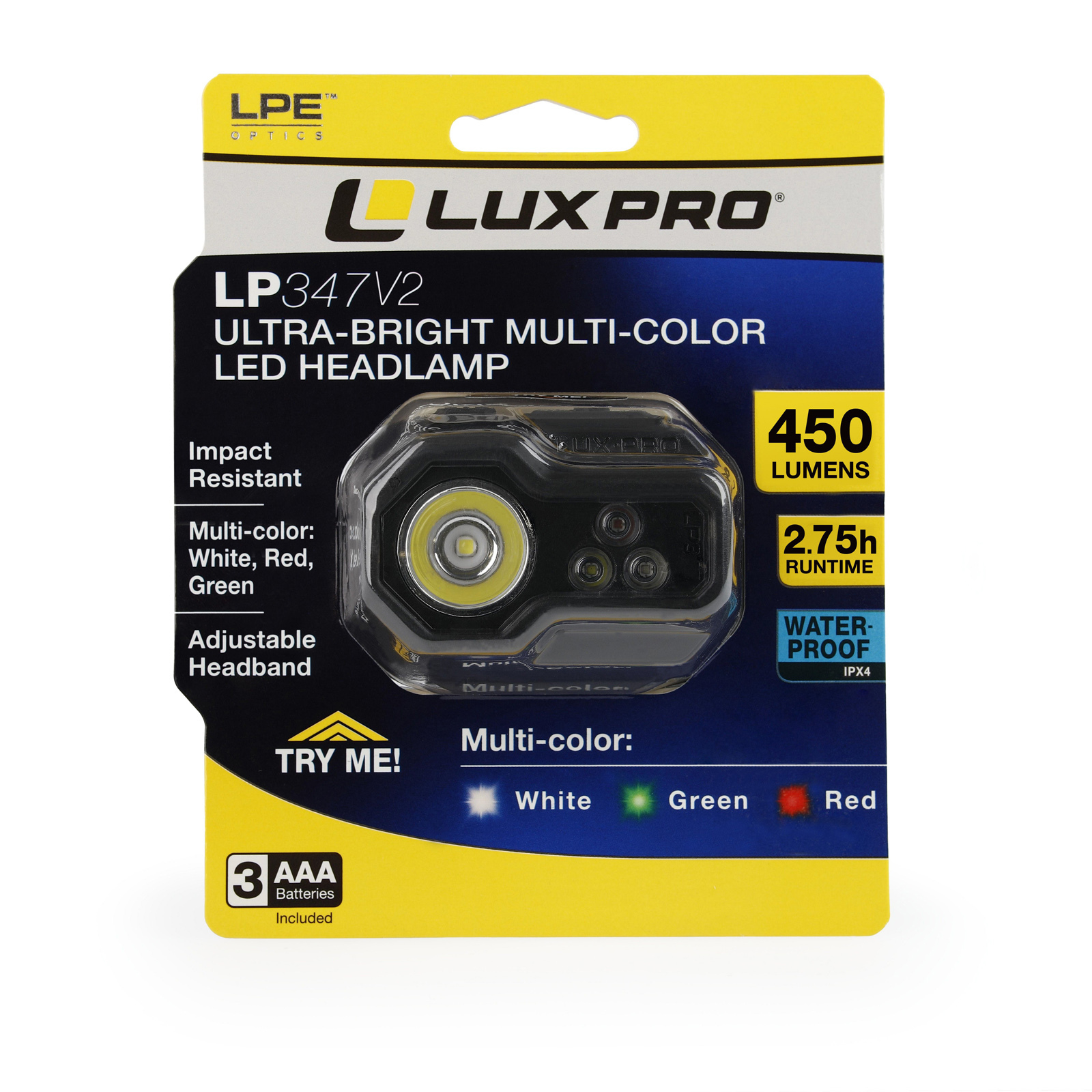 LuxPro LED Headlamp Review - The Civil War