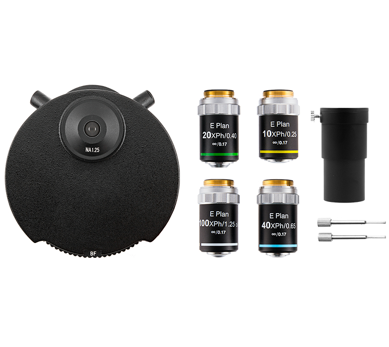 LW Scientific Innovation Microscope Infinity Turret Phase, Brightfield ...