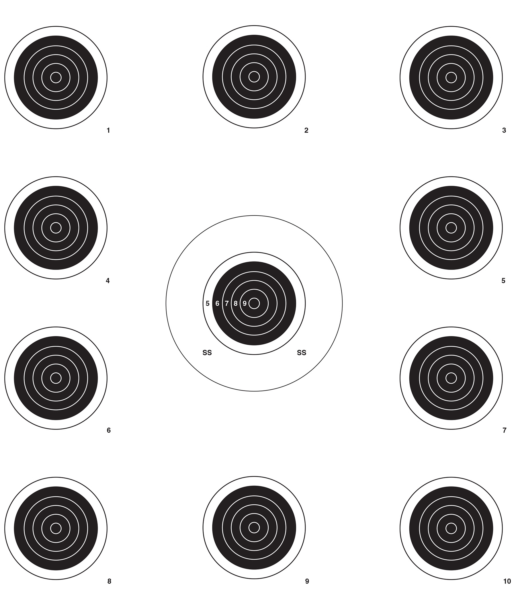 TargDots Small Bore Target Roll Review - Gun Values Board