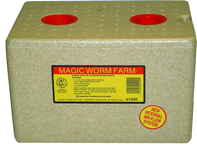 Magic Worm Farm Baits Storage Review - The Civil War