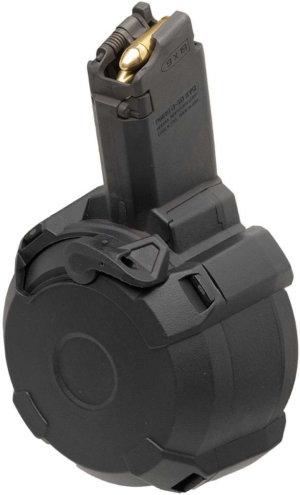 Magpul PMAG D-50 EV9 CZ Scorpion EVO 3 9mm 50 Round Magazine Review ...