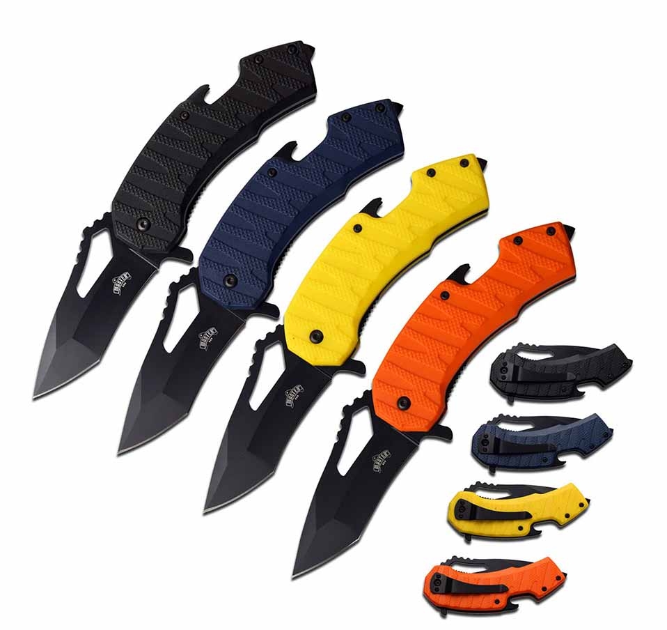 Master USA MU-A058 Spring Assisted Knife Set Review - The Civil War