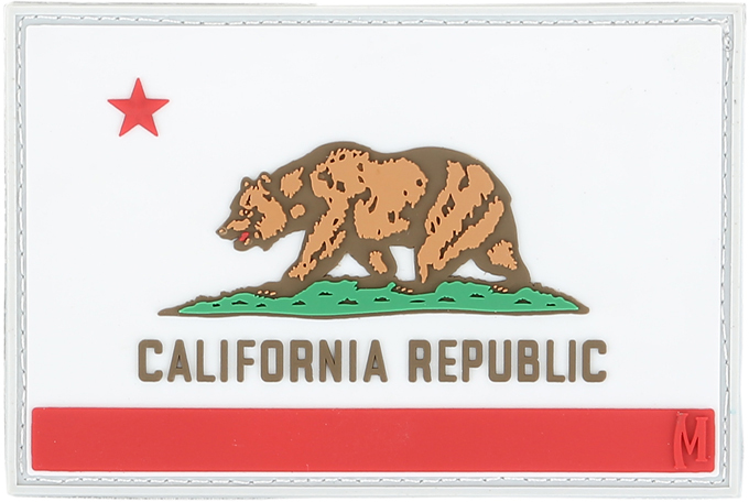 Maxpedition California Flag PVC Patch Review - The Civil War