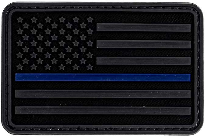 Merica Life 3D US Flag Forward - Thin Blue Line Patch Review - The Civil War