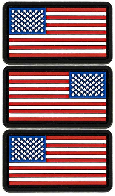 Merica Life Mini US Flag Patches Set - Two Forward/One Reverse Review - The Civil War