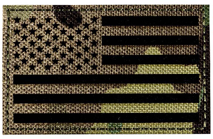 Merica Life Reflective US Flag Forward Patch Review - The Civil War