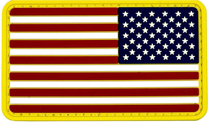 Merica Life US Flag Reverse PVC Patch Review - The Civil War