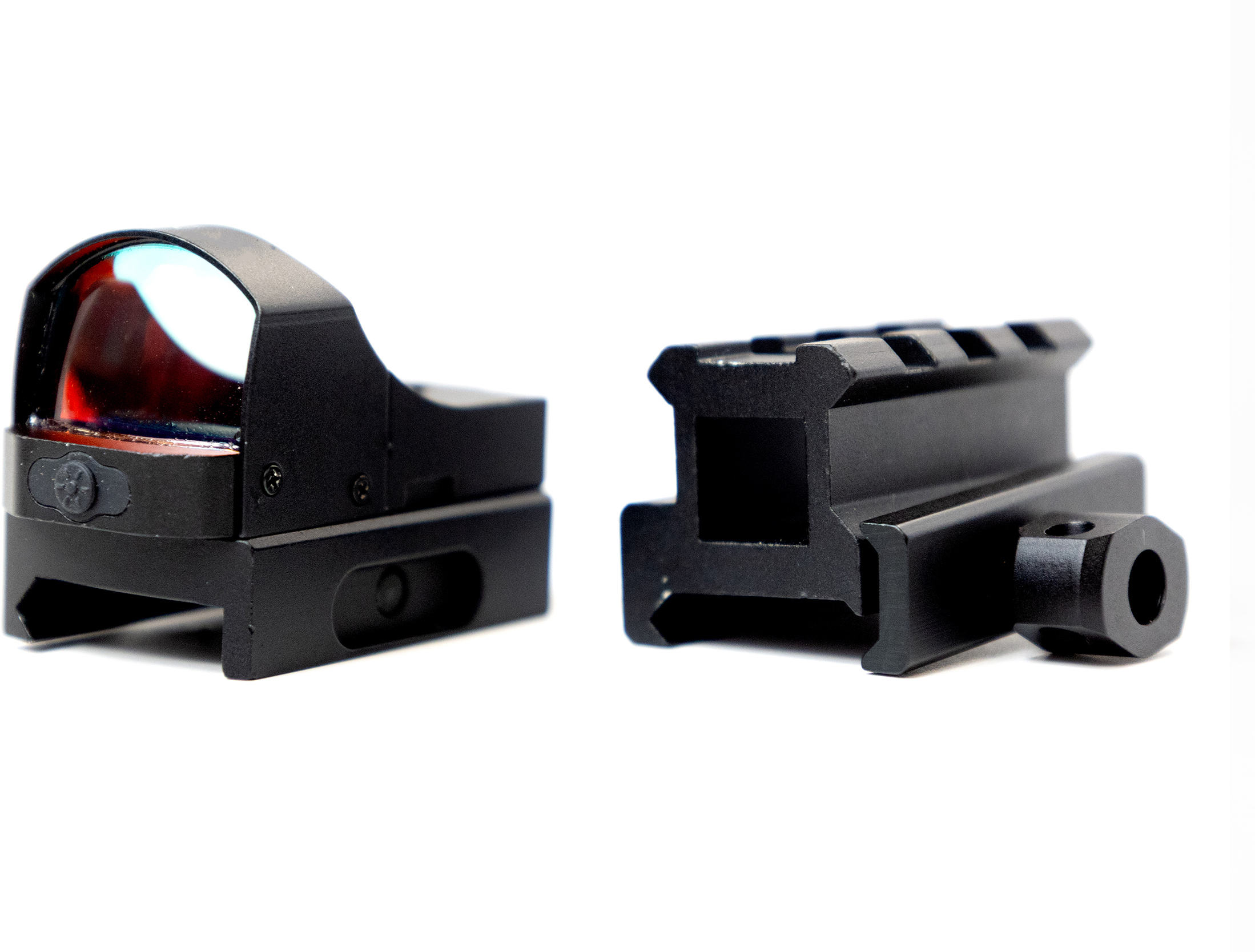 Meta Tactical 18x22.5mm Micro Red Dot Sight w/ Picatinny Rail Mount ...