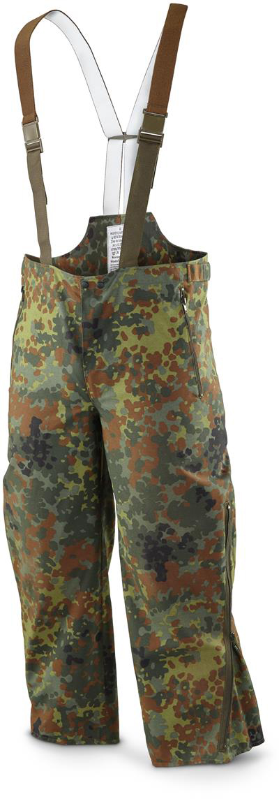 MIL-TEC Flecktarn Trilam Wet Weather Pants Review - The Civil War