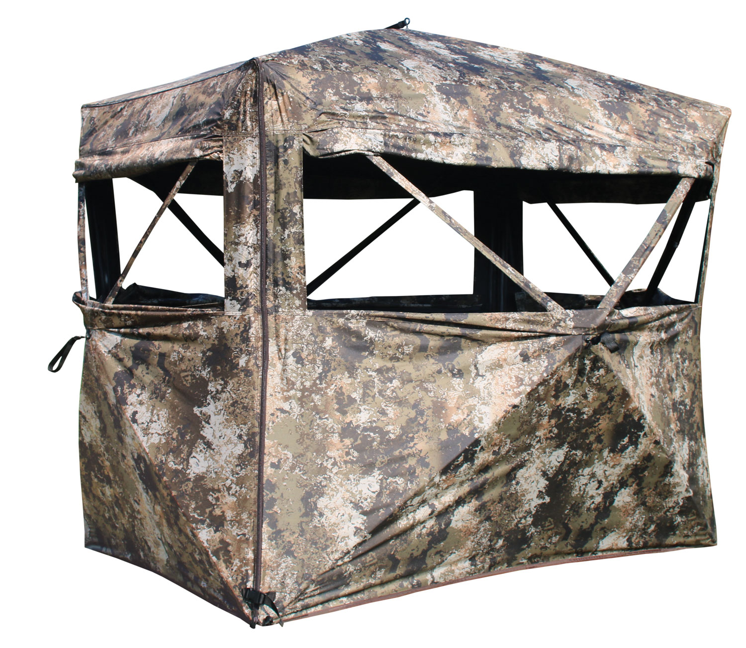 Muddy The Garage Camo Blind Review - The Civil War