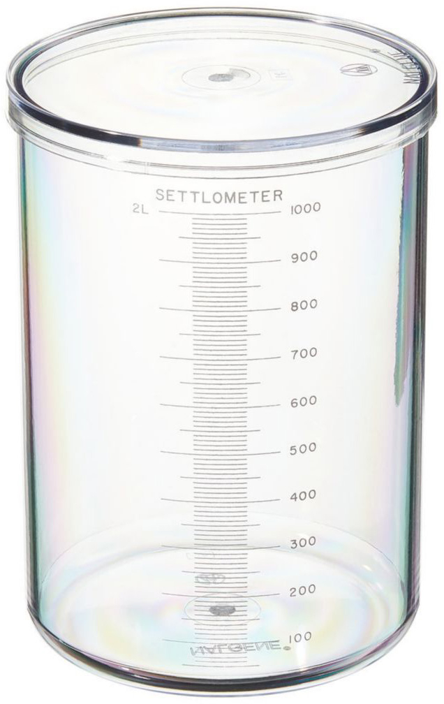 Nalge Nunc Settlometer Jar W/COVER-PC 711010-9507 Review - The Civil War