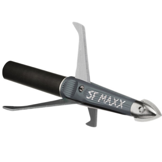 New Archery Products Spitfire Maxx 100gr Broadhead w/Trophy Tip 3-blade ...