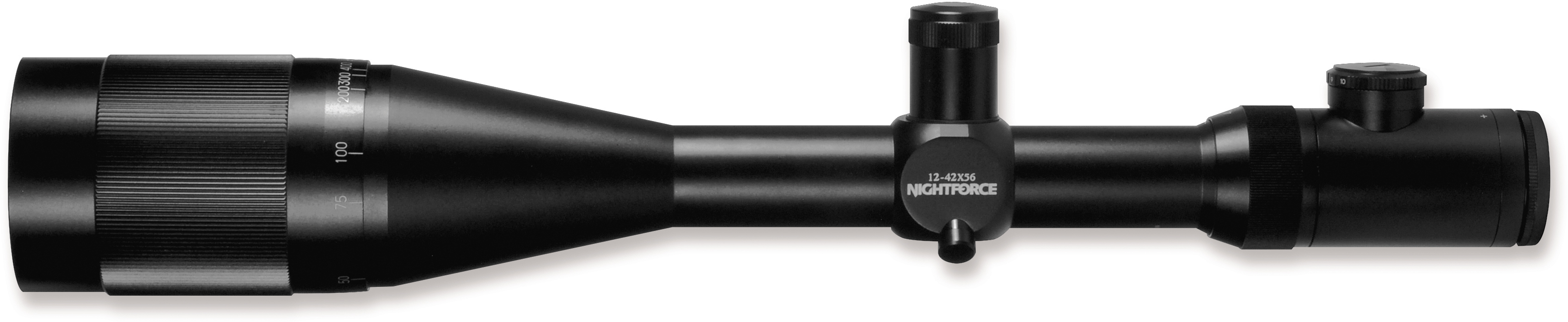 Nightforce 12-42x56mm Precision Benchrest Illuminated Reticle Rifle ...