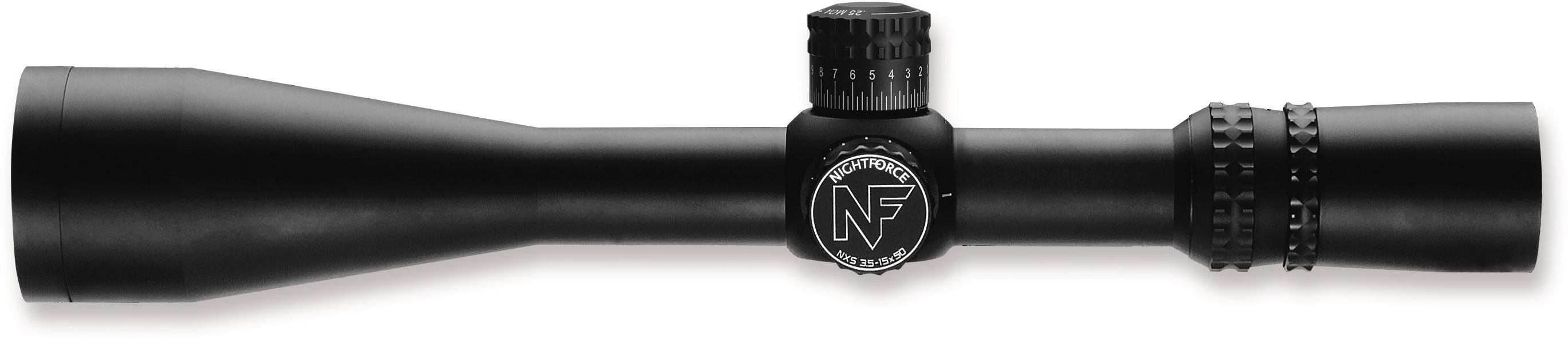 NightForce NXS 3.5-15x50mm Tactical Rifle Scope, 30mm Tube, Second ...