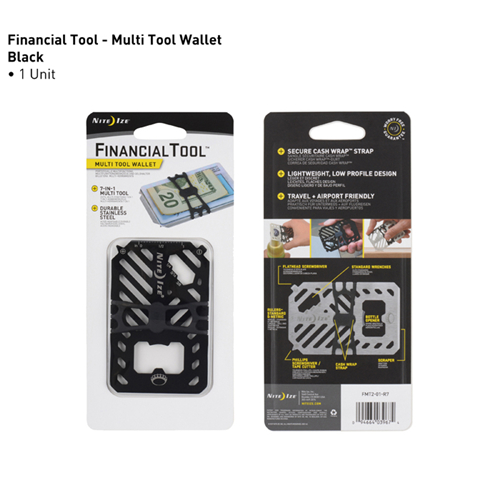 Nite Ize Financial Tool Multi Tool Wallet - Black Review - The ...