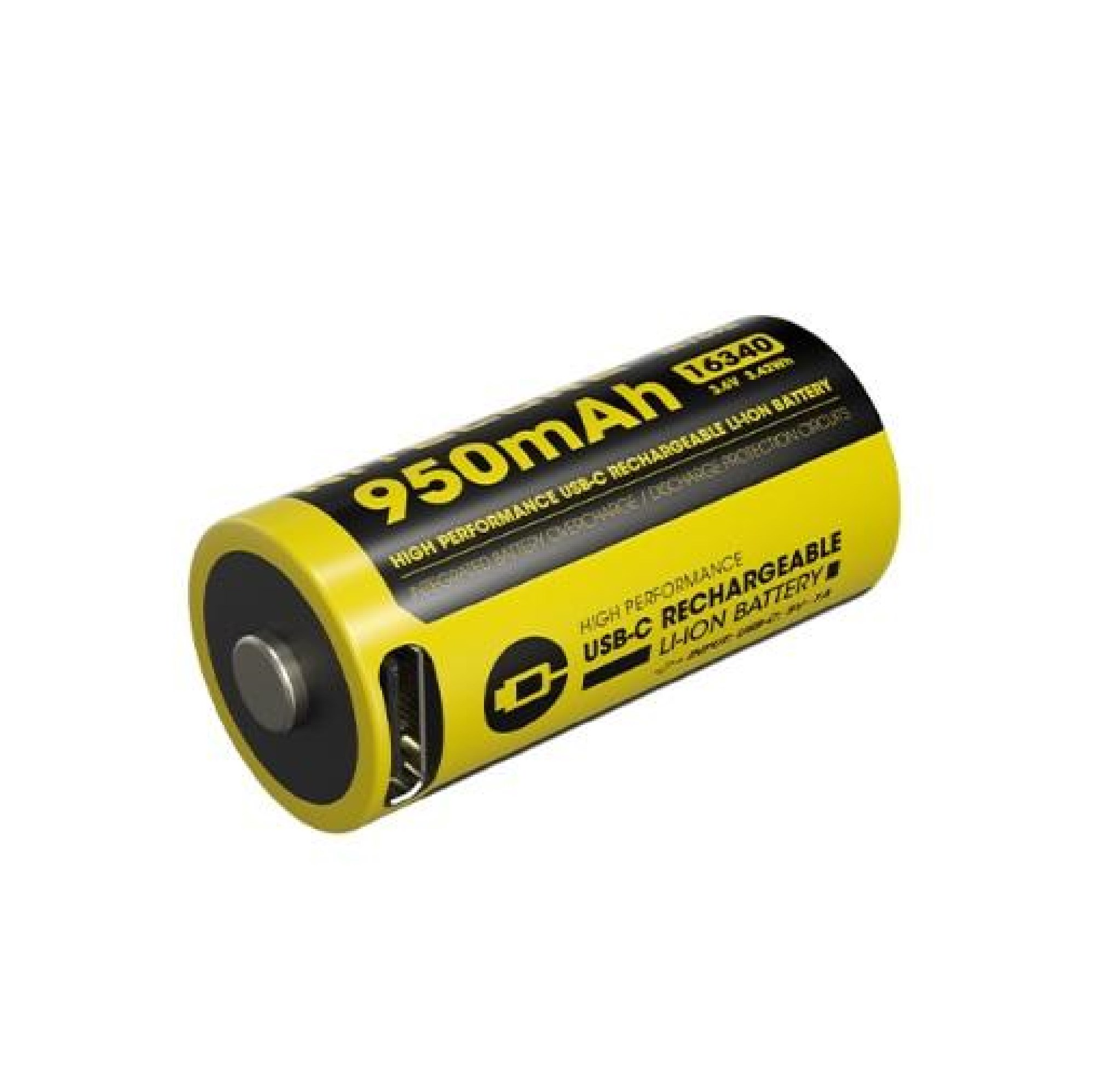 Nitecore NL169R 950mAh USB-C Rechargeable 16340 Battery Review - The ...