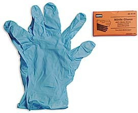 North Safety Products/Haus Gloves 100% Nitrile 2PAIR/UNIT 021640, Case ...