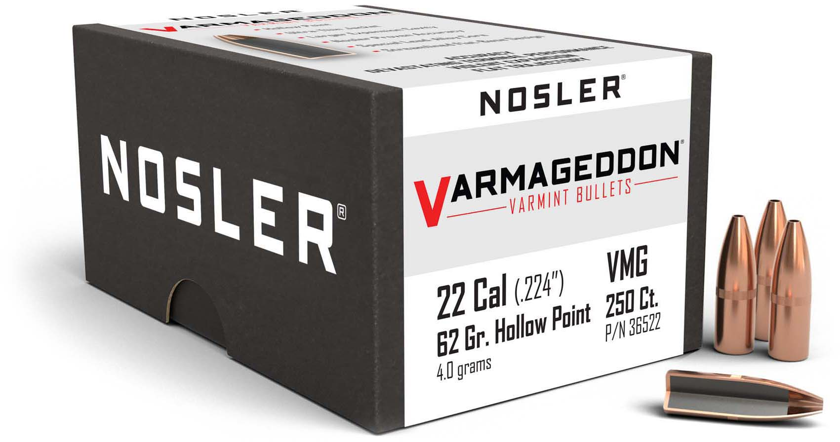 Nosler Varmageddon .224 62 GR FBHP - 25 Review - The Civil War