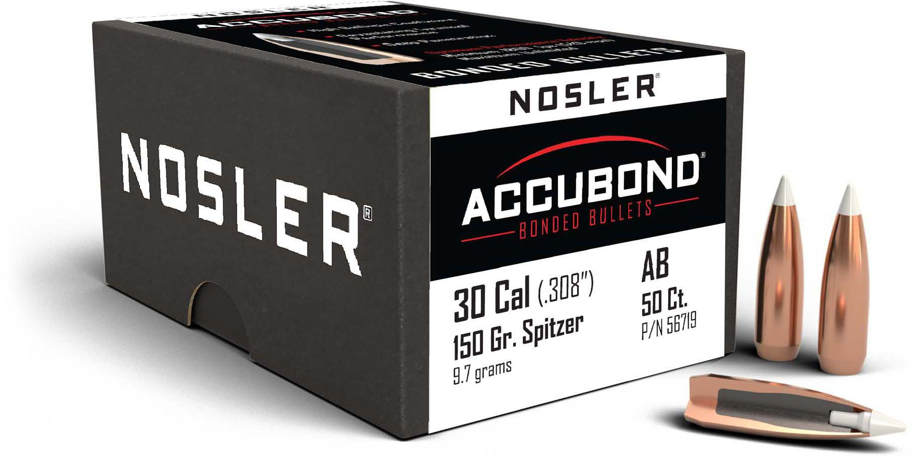 Nosler AccuBond 30 Caliber .308 150 GR Spitzer Point Review - The Civil War