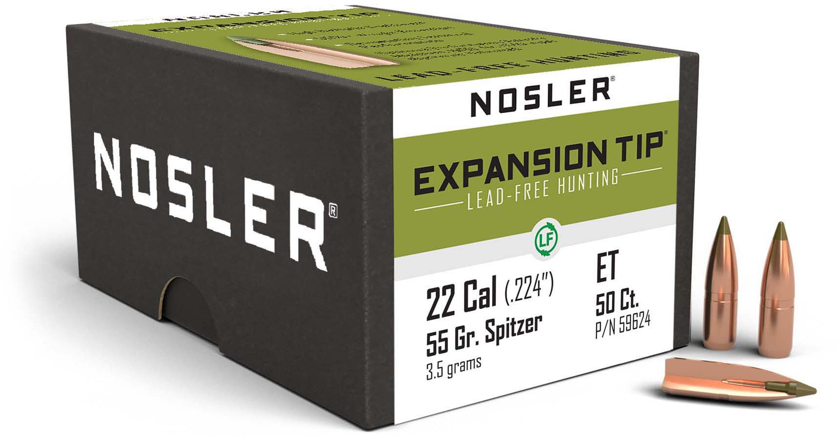 Nosler E-Tip .22 Caliber 55 GR Spitzer - 50 Box Review - The Civil War