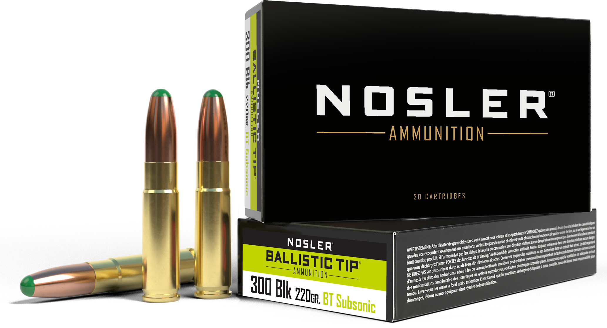 Nosler BTA 300 Blackout 220 Grain Rifle Ammunition 61050 Review - The ...