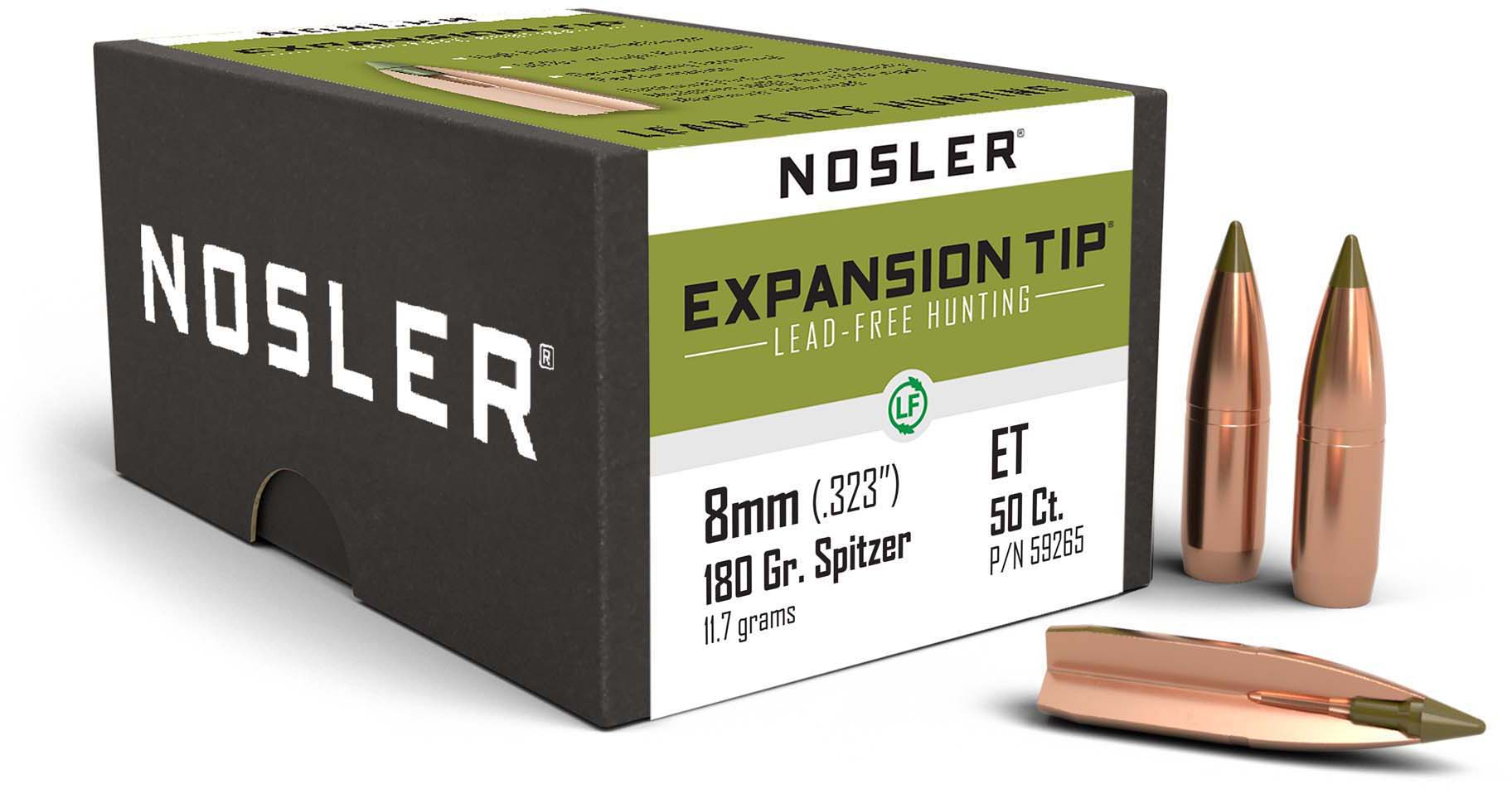 Nosler E-Tip Rifle Bullet 8mm 180gr Review - The Civil War