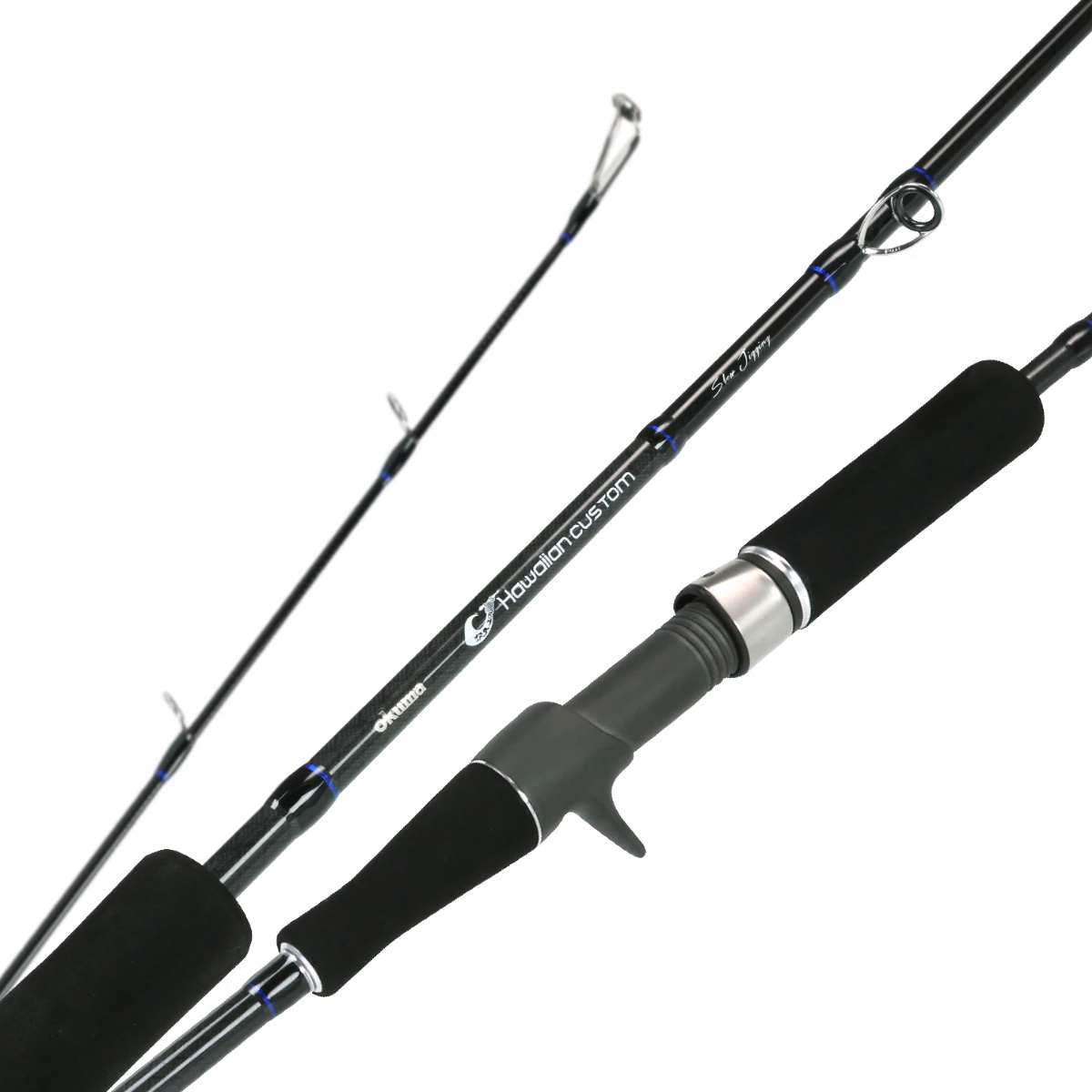 Okuma Hawaiian Custom Popping Rod - 2 Piece, Medium-Heavy Spinning ...