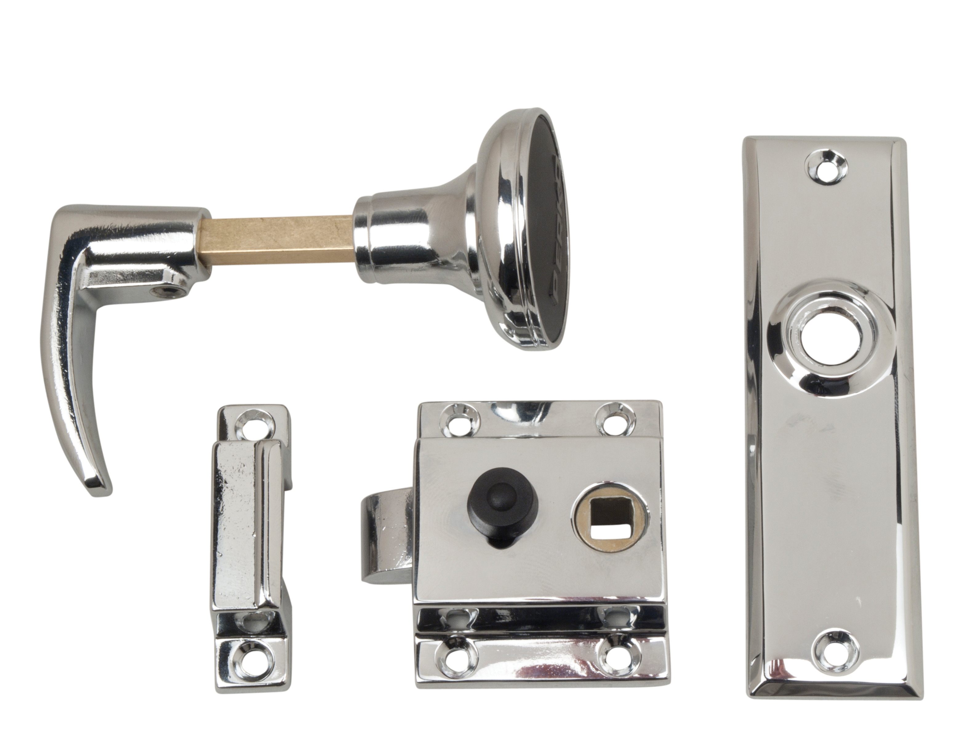 Perko 1028DP0CHR Rim Latch Set Reverse Bevel With Box Strike Review ...