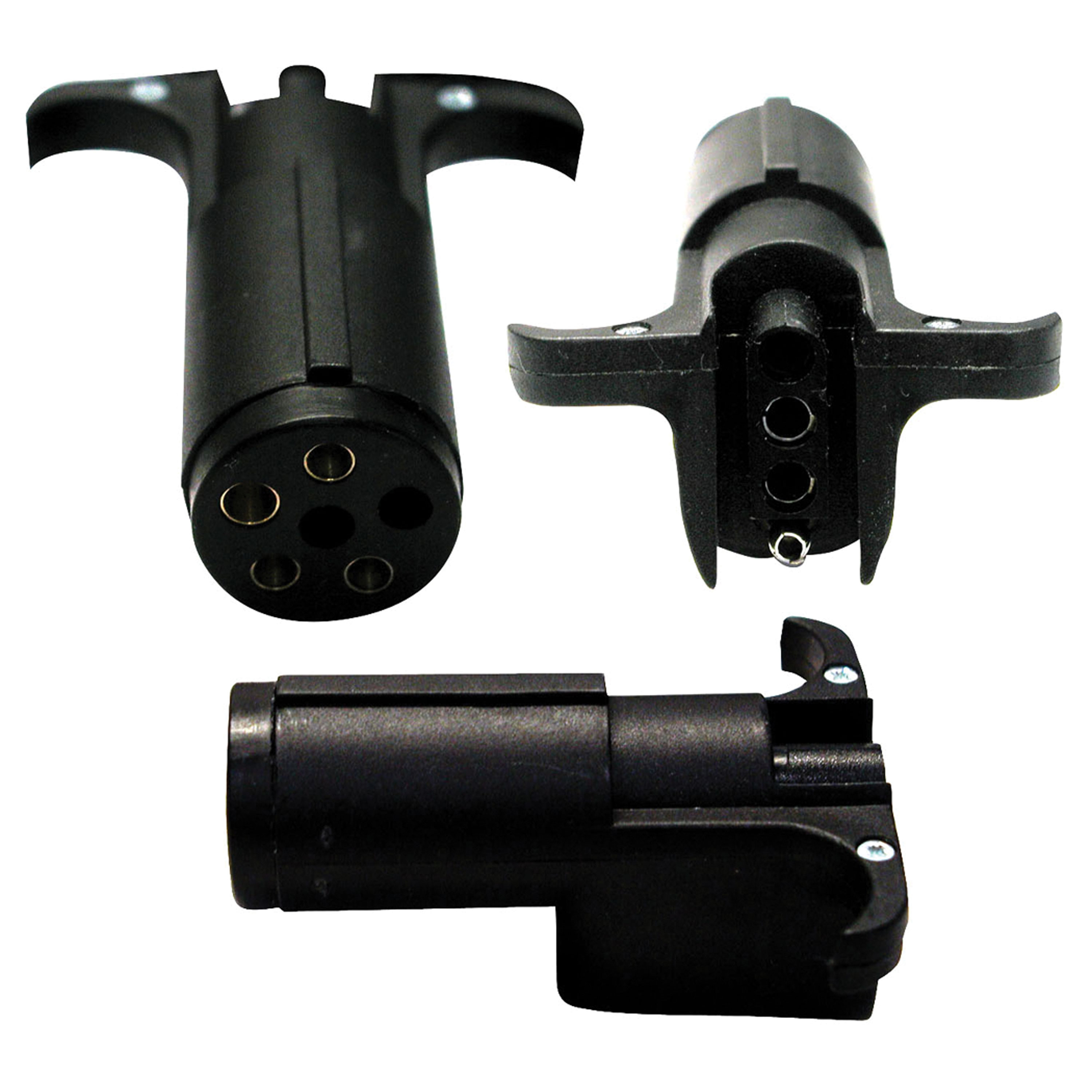 Peterson Manufacturing V5413 6 Way Round To 4 Way Flat Connector Review ...